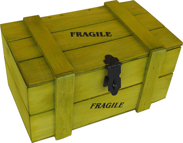Boîte Fragile 750 grammes vert anis