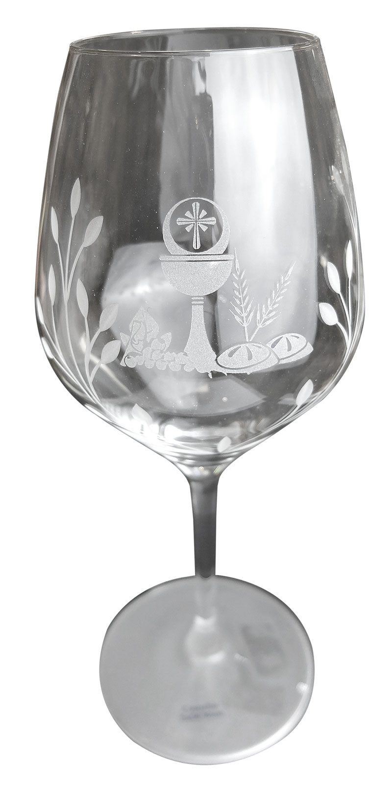 Verre de Communion Eucharistie Calice et pain